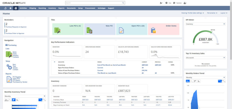 Unifying Finance and Inventory for High Scalability